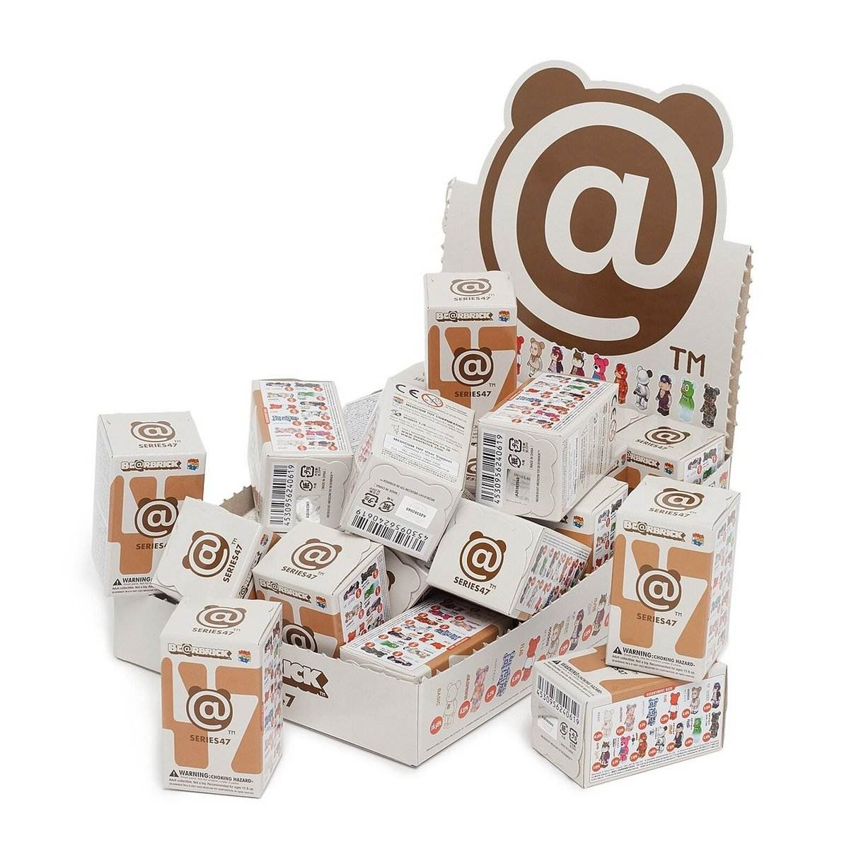 Bearbrick Blindbox 100% Series 47 - 1 kpl Medicom Toylta